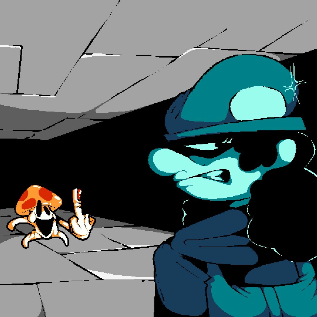 Stream Shinto Mario Mix - Bload (Friday Night Funkin' Lullaby) by ...