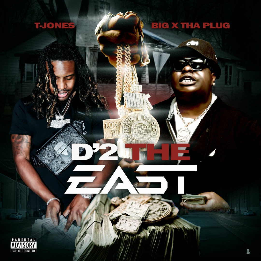 Stream D'2 The East Feat. Big X Tha Plug by T-Jones | Listen online for ...