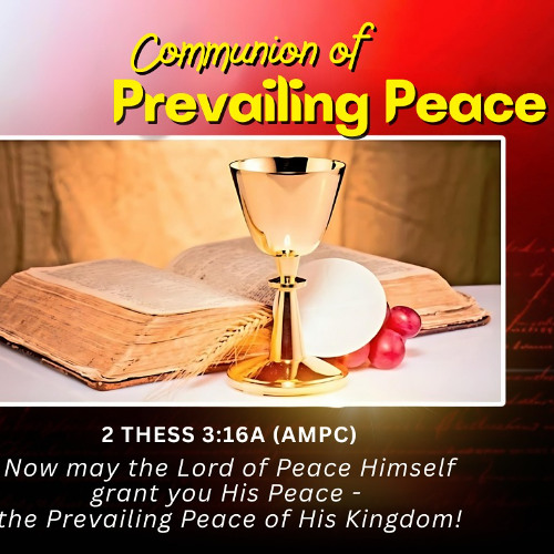 Stream The Communion of Prevailing Peace/Pastor Femi Paul/Holy ...