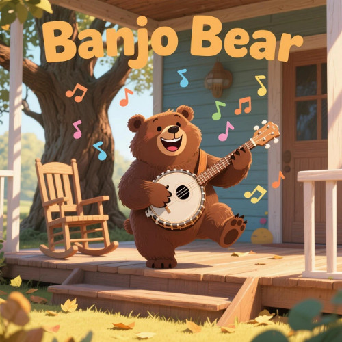 Stream Banjo Bear — Fun Kids Folk Dance Song with Banjo & Country ...