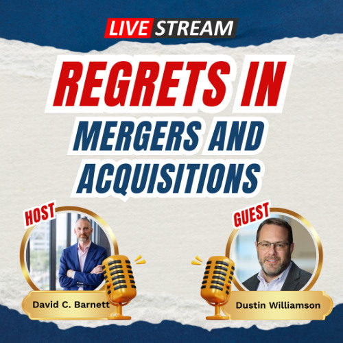 Stream episode LIVE- Dustin Williamson Regrets in mergers and ...