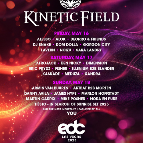 Listen to music albums featuring Eric Prydz @ kineticFIELD - EDC Las ...