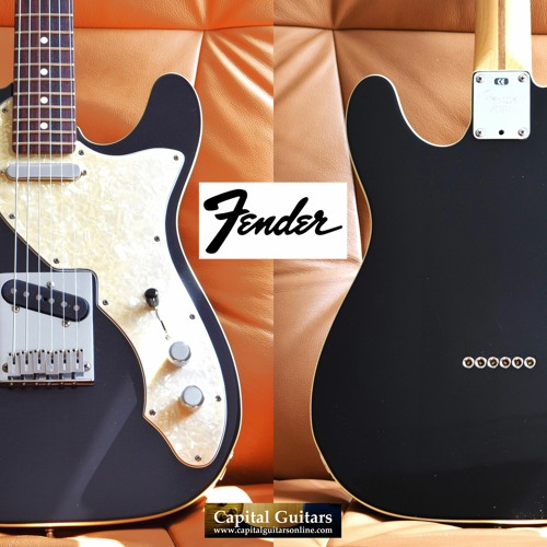 Stream Fender 90's Telecaster Thinline Black N7303975 Ch1 by Capital ...