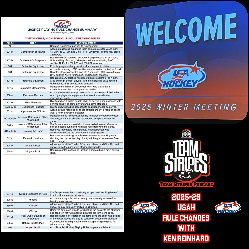 Stream episode Team Stripes Season 5 Episode 5 USA Hockey Rule Changes ...