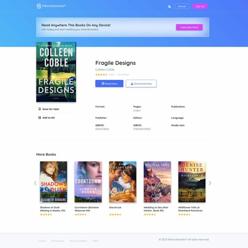 Stream episode 📖[Lire pdf] Fragile Designs by Stellafddalton podcast ...