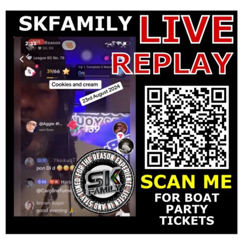 Stream SCAN THE QR CODE FOR YOUR BOAT PARTY TICKETS SK FAMILY by Sk ...