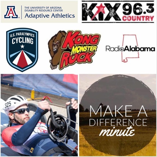 Stream episode Make A Difference Minute: U.S. Paracyclist & University ...