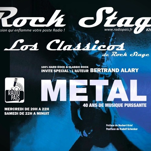 Stream ROCK STAGE #206 LOS CLASICOS Dab BERTRAND ALARY - METAL by Ràdio ...