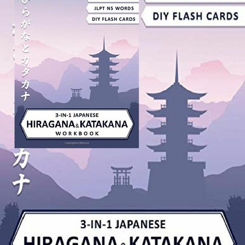 Stream book [READ] 3-in-1 Hiragana and Katakana Workbook: Japanese ...