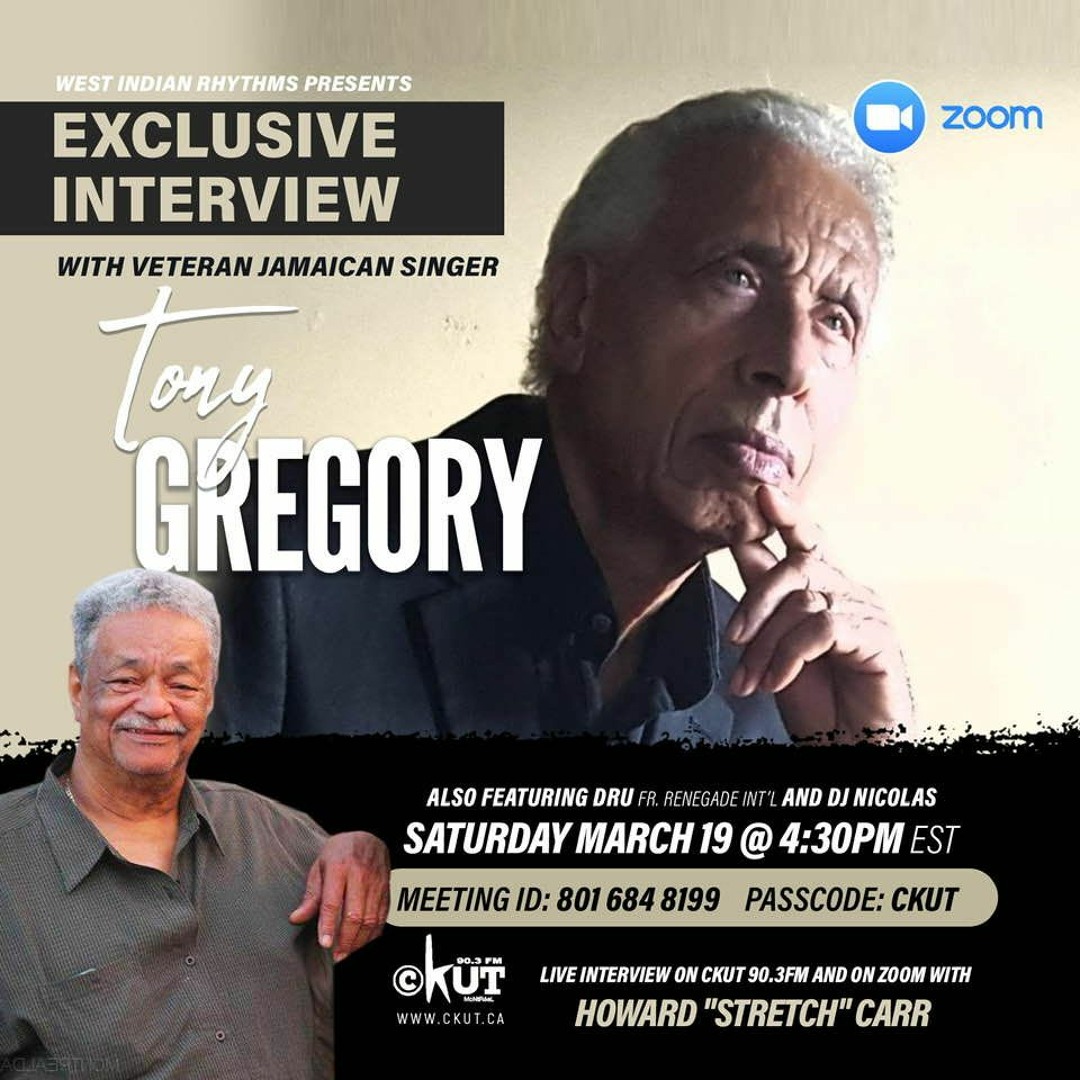 Stream Interview with Tony Gregory by CKUT 90.3FM | Listen online for ...