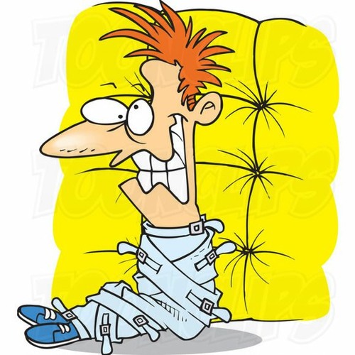 Hyper Person Cartoon