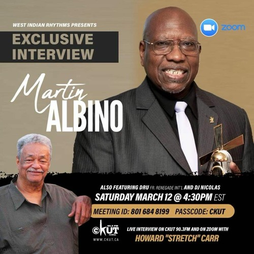 Stream Interview with Martin Albino by CKUT 90.3FM | Listen online for ...
