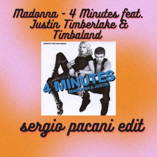 Stream Madonna - 4 Minutes (Sergio Pacani Edit) by Handpicked Music ...