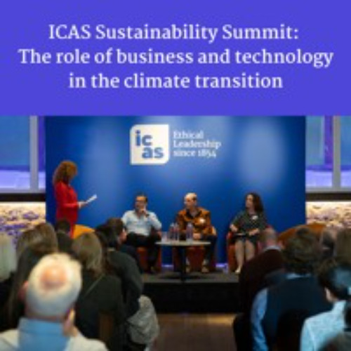 Stream episode ICAS Sustainability Summit: The role of business and ...