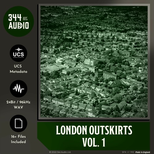 Stream London Outskirts Vol. 1 by 344 Audio | Listen online for free on ...