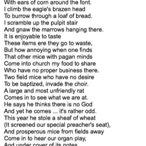 Stream 75 Diary Of A Church Mouse by John Betjeman by Samuel West # ...