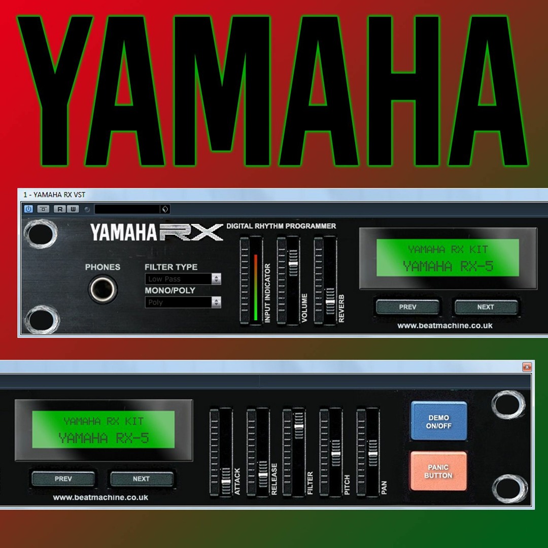 Stream Yamaha RX Drum Machines VST Demo by Beat Machine VST Instruments ...