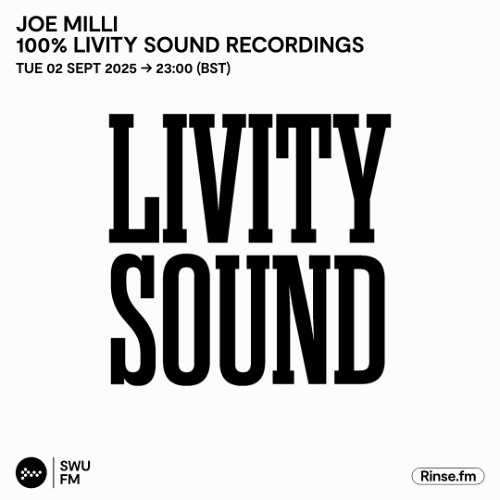 Stream Joe Milli 100% Livity Sound Recordings - 02 September 2025 by ...