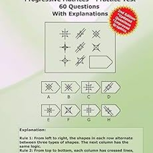 Stream ( Raven's Progressive Matrices™ Practice Test: Practice Test, IQ ...