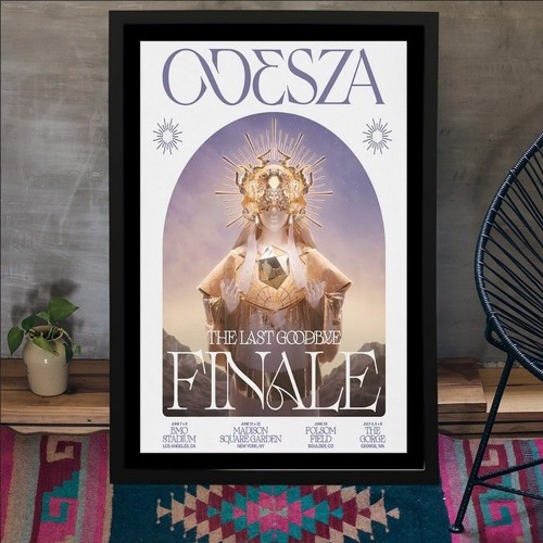 Stream Odesza The Last Goodbye Finale 2024 Poster by Hoolatee | Listen ...