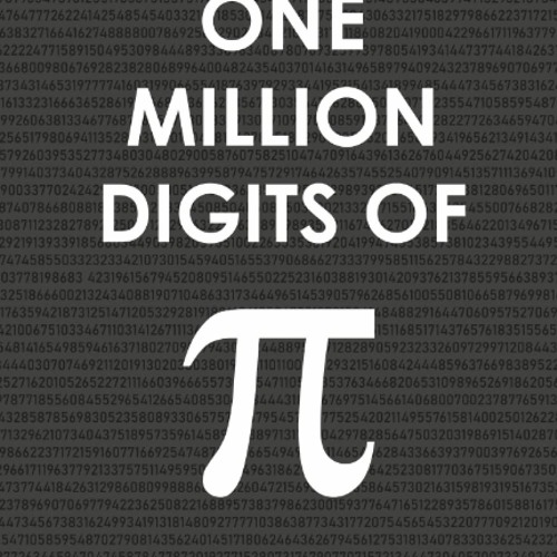 Stream [EBOOK] 📕 One Million Digits Of Pi: Decimal Places from 1 to ...
