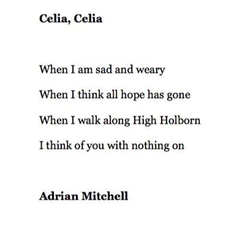 Stream 213 Celia, Celia by Adrian Mitchell by Samuel West # ...
