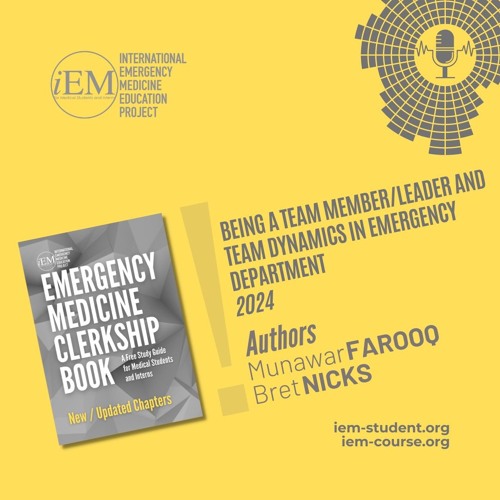 Stream Being A Team Member, Leader and Team Dynamics In Emergency ...