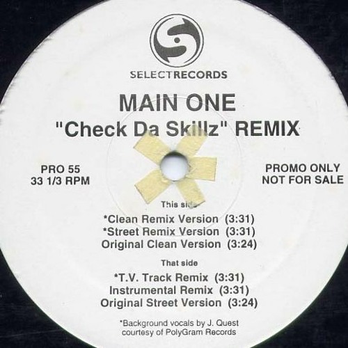 Stream Main One - Check Da Skillz (Remix) by BMX | Listen online for ...