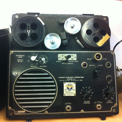 Stream 1942 ARF Model 50 Wire Recorder: Mystery Vintage Cockpit ...