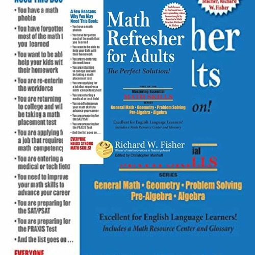 Stream PDF DOWNLOAD Math Refresher For Adults The Perfect Solution Stream PDF DOWNLOAD Math Refresher For Adults The Perfect Solution