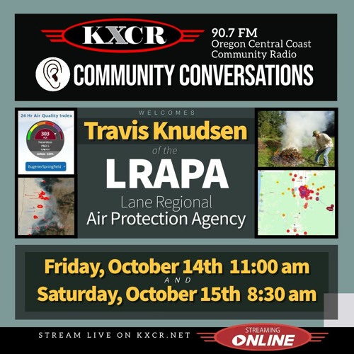 Stream LRAPA; Travis Knudsen Oct 2022 by KXCR Community Radio | Listen ...
