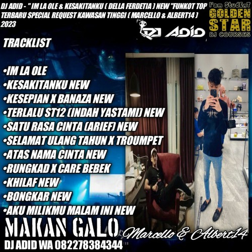 Stream DJ ADID - ''IM LA OLE & KESAKITANKU ( DELLA FERDETIA ) NEW ''FUNKOT TOP ( MARCELLO ...