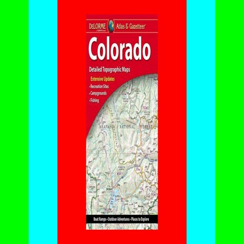 Delorme Maps Of Colorado
