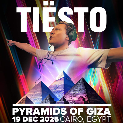 Tiësto @ PRISMATIC, The Great Pyramids of Giza, Egypt 2025-12-19