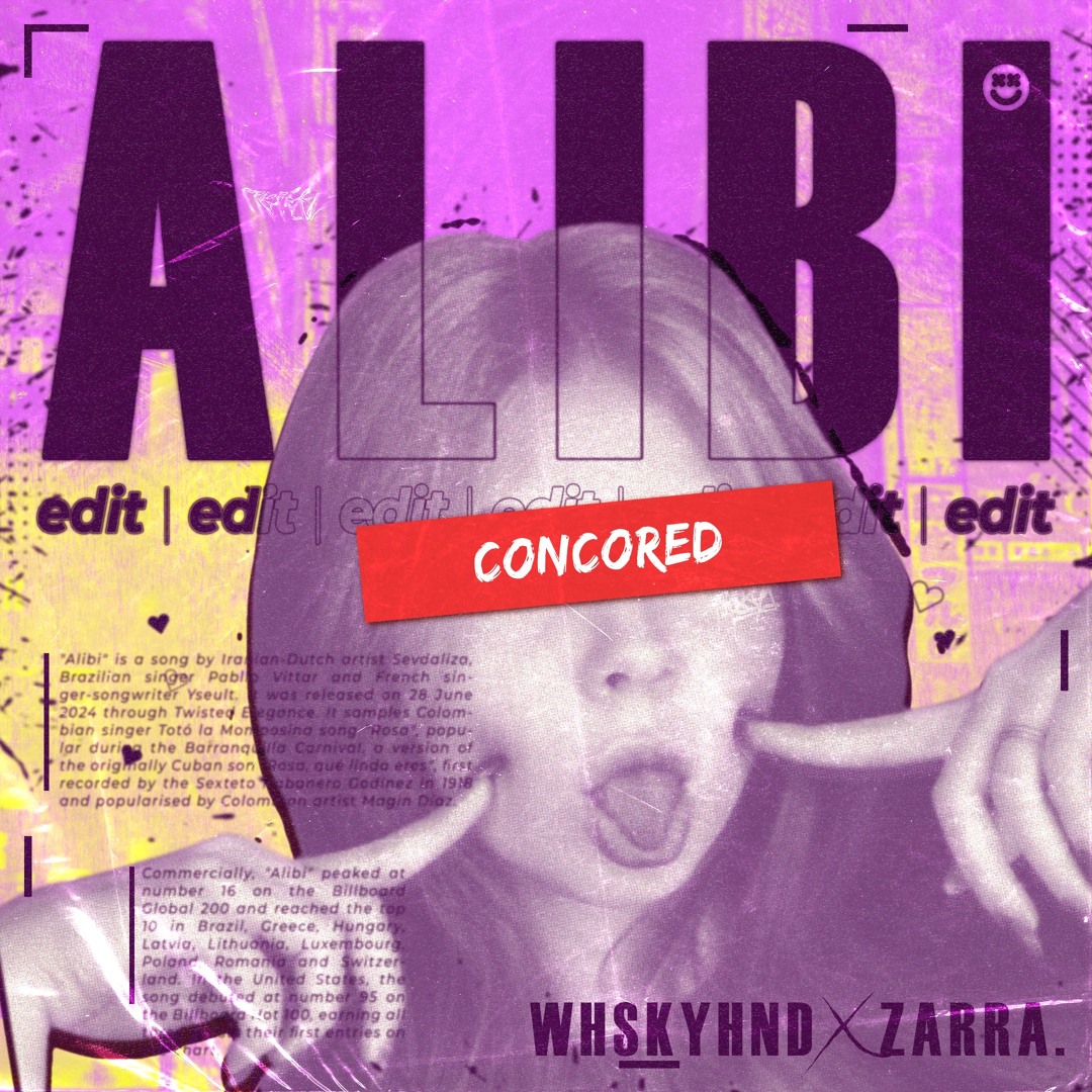 Stream Alibi (Wskyhand Ft. Zarra. Edit) by Whiskeyhand | Listen online ...