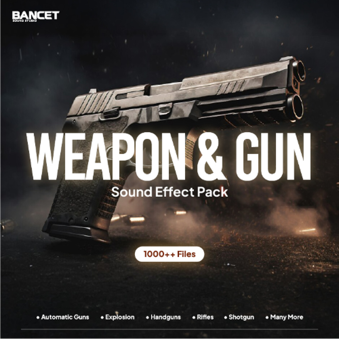 Stream Weapon & Gun Sound Effect Pack-Preview by Bancet Sound Studio ...