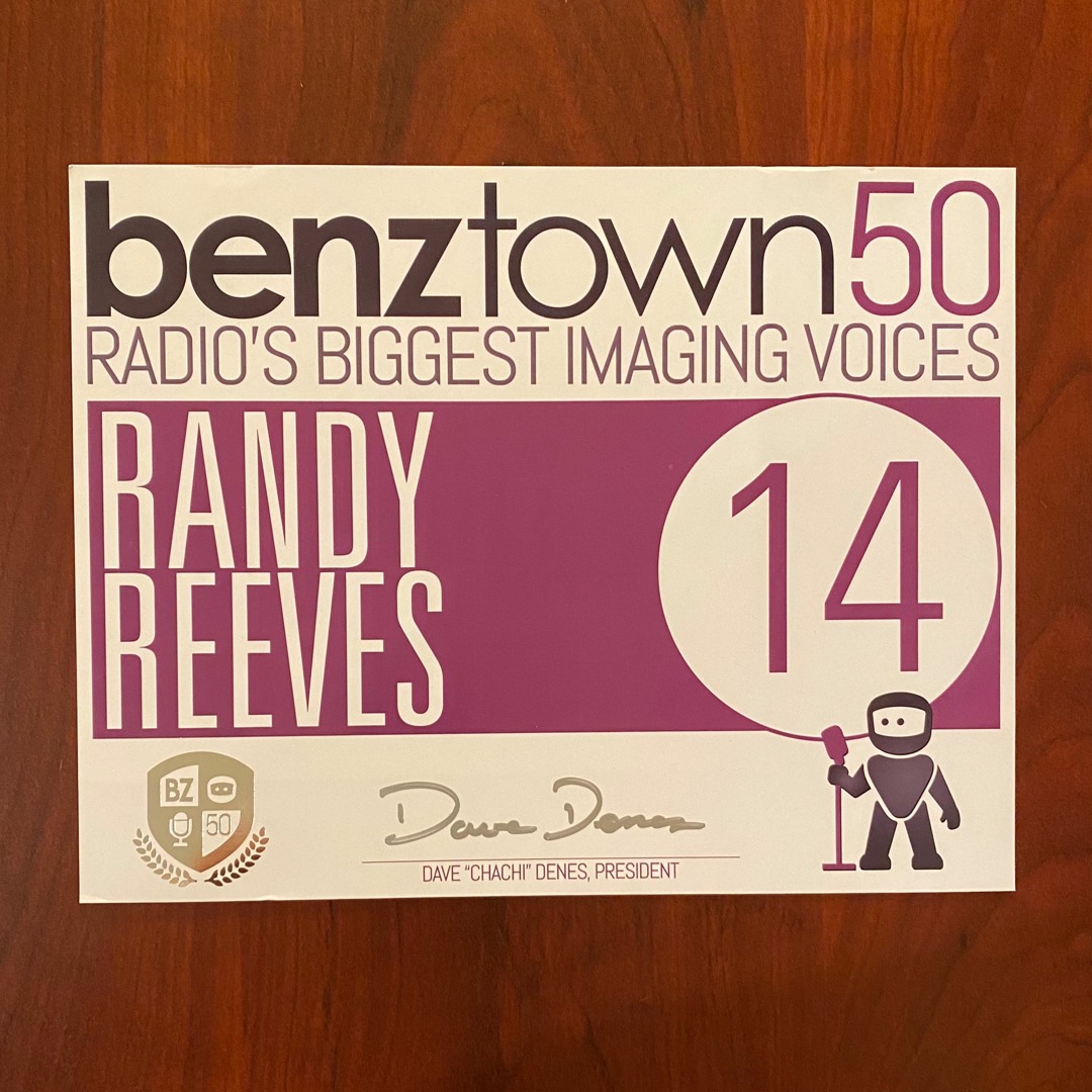 Stream Randy Reeves Voice Sample – Radio Imaging by Randy Reeves, Voice ...