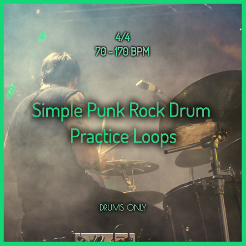Stream Simple Punk Rock Drum Loop 165 Bpm by Drums Only | Listen online ...