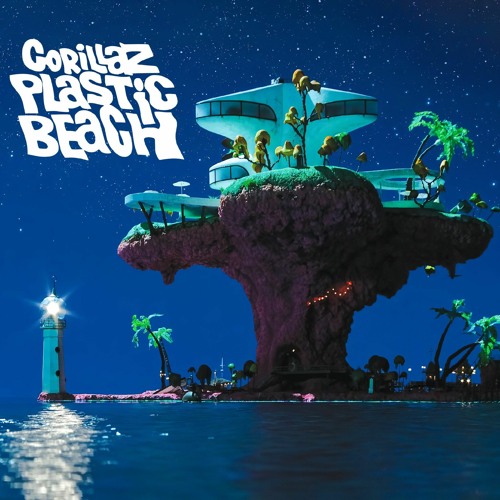 Gorillaz Plastic Beach Artwork