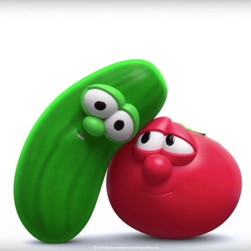 Angry Eyebrows Veggie Tales