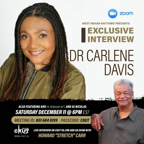 Stream Interview with Dr. Carlene Davis by CKUT 90.3FM | Listen online ...