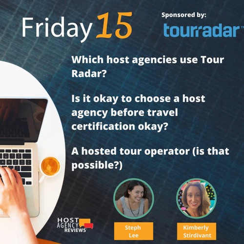 Stream episode (85) Hosts who use TourRadar? Get certification b4 or after join host? Vetting ...