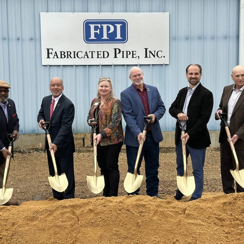 Stream MMR’s Fabricated Pipe Celebrates Upgrades With Groundbreaking ...