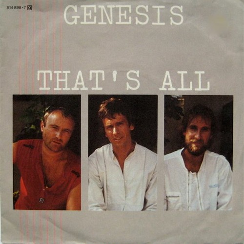 ‘That's All’ by Genesis peaks at #6 in USA 40 years ago #OnThisDay #OTD ...