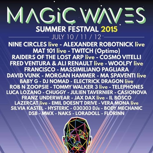 Stream Magic Waves Summer Festival 2015 Mixxxx Part 1, 2 & 3 by The Revolving Eyes | Listen ...