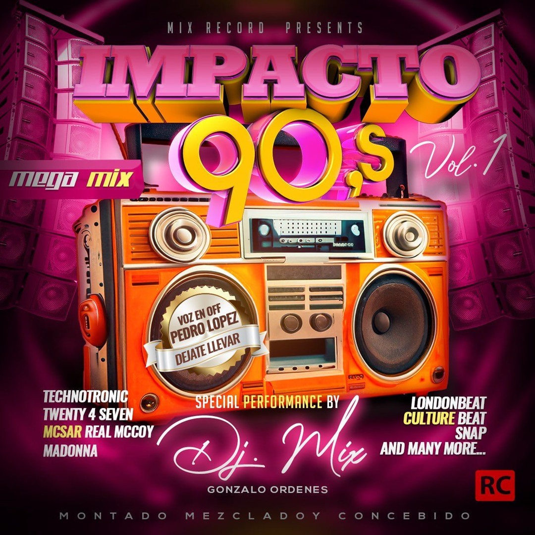 Stream Impacto 90s Vol.1 (Prod. Dj Mix) by Dj Mix La Fabrica Melodica | Listen online for free ...