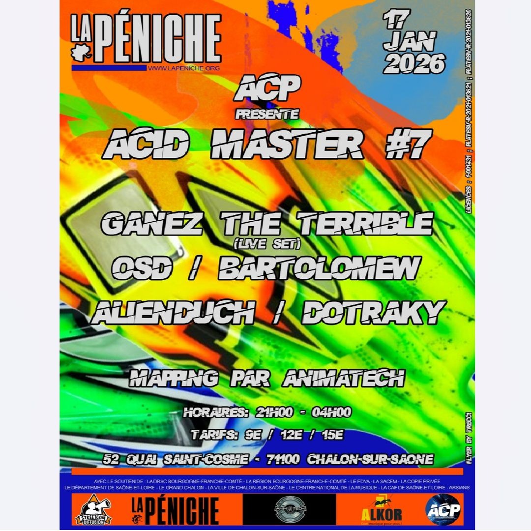 Stream Open Your Mind #107 - ACID MASTER Interview Ganez The Terrible ...