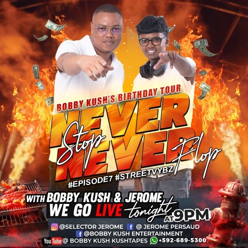 Stream NEVER STOP, NEVER FLOP (GT EDITION) PROMO CD BY BOBBY KUSH ...
