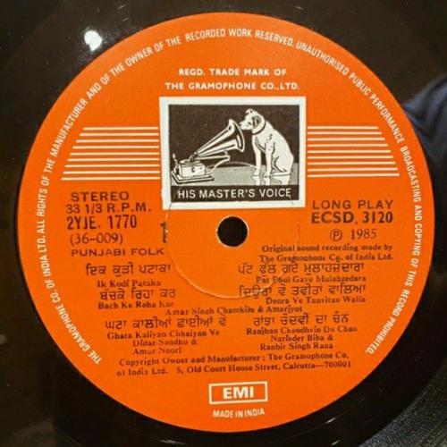 Stream Deora Ve Tavitan Walia - Amar Singh chamkila by Savage Tapes ...