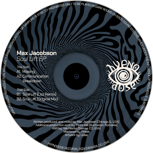 Stream Premiere: Max Jacobson - Soul Lift [Hypnodose] by Nightclubber ...